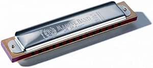 Amazon.com: Armónica Hohner Marineband Steve Baker 365/28 - SBS (F ...