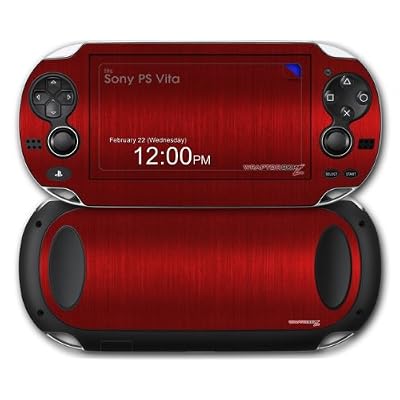 Red Metal Playstation Vita Sony PS Vita Metallic Red Playstation