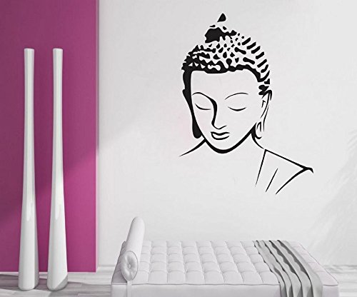 Sticker Studio Lord Buddha Wall Sticker (PVC Vinyl,Size -58 cm x 43 cm ...