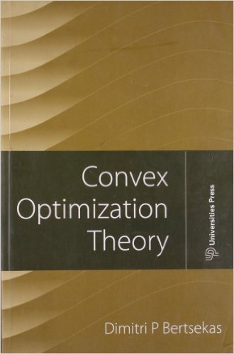 Convex Optimization Theory - International Edition: Dimitri P. Bertsekas: Amazon.com: Books