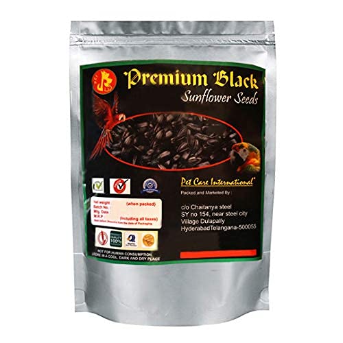 Buy Pet Care International (PCI) Premium Black Sunflower Seeds for All ...