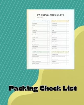Packing Check List: Pack Smart, Travel Easy - Ultimate Packing ...