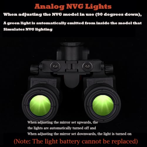 Tactical NVG Model with Battery box for non-functional models, NVG ...