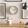 Amazon.com: JONES CLOCKS® Spin Wall Clock | Small Modern Round Clock ...