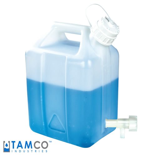 5 Gallon Nalgene Jug Modified by Tamco with 3/4" High Density Plastic ...