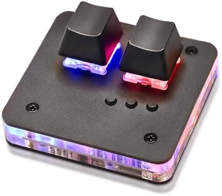 Amazon.com: OSU keypad 2 Key Gaming Keypad USB Keyboard Hot Swap Game Keyboards for OSU Players ...