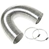 Amazon.com: GE Appliances 8-Foot Flexible Metal Dryer Duct, WX08X10086 ...