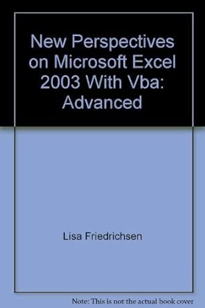 New Perspectives on Microsoft Excel 2003 with Visual Basic for ...