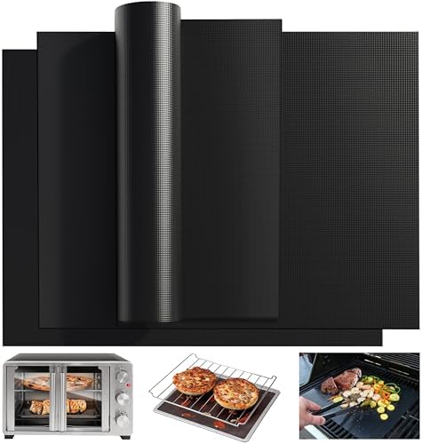 Amazon.com: Oven Liners for Bottom of Oven, 3 Pack Large Thick Heavy ...
