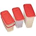 Rubbermaid 8-Piece Food Storage Containers, Modular Canister Set ...