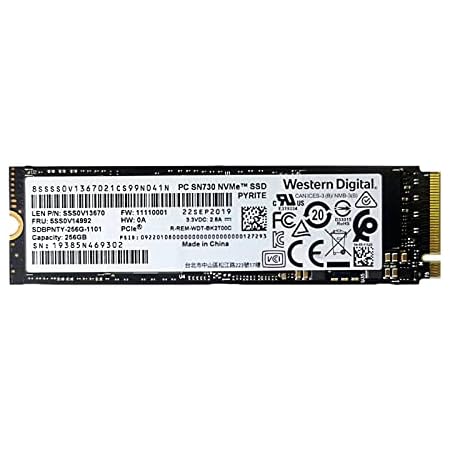 Amazon.co.jp: WD SN730 (SDBQNTY-256G) 256GB M.2 2280 PCIe NVMe 内蔵ソリッド ...