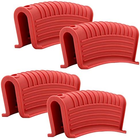 Amazon.com: Silicone Assist Handle Holder, Hot Skillet Handle Covers ...
