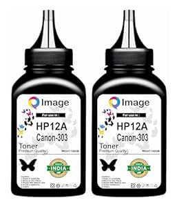 QIMAGE 12A Toner Powder for HP12A Toner Cartridge for Laserjet Printer ...