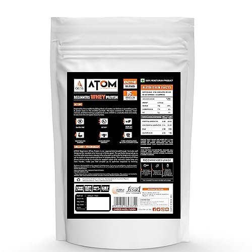 Asitis Nutrition ATOM Beginners Whey Protein (Choco hazel fusion, 500 g ...