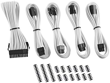 Amazon.com: CableMod Pro ModMesh Sleeved 12VHPWR StealthSense Cable Extension Kit (Black, 16-pin ...