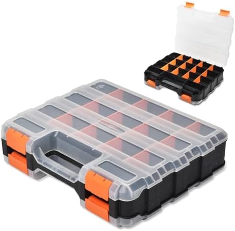 Serplex® Accessories Tool Storage Case Double Side 34 Divided ...
