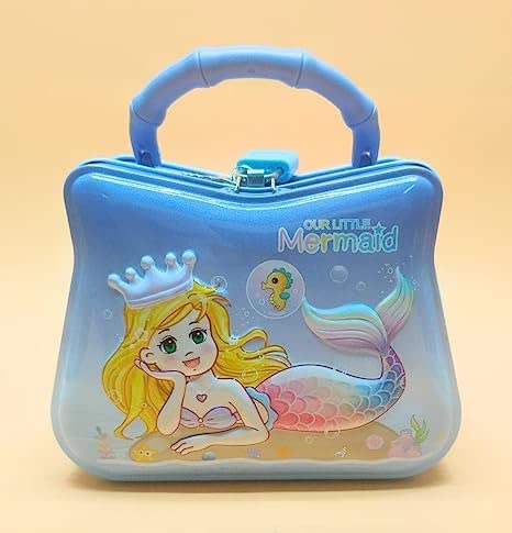FURBISH INTERIOR Mermaid Coin Box Piggy Bank for Kids, Boys, Girls ...