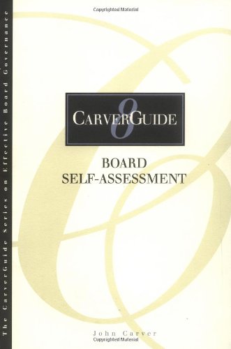 Amazon | CarverGuide, Board Self-Assessment (J-B Carver Board ...