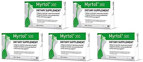 Myrtol 300, 1 Pack - Most Effective Natural Herbal Sinus Relief – Fast ...