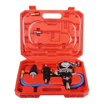 Amazon.com: Cooling System Pressure Tester Kit – Radiator Leak Test and ...