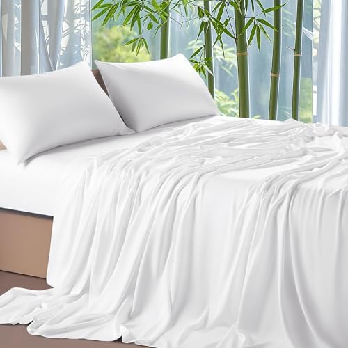 Amazon.com: Full Size Sheets - Cooling and Breathable Sheets - 60% ...