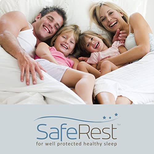 SafeRest Mattress Protector – Twin, Premium, Cotton, Waterproof ...