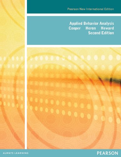 Applied Behavior Analysis: Pearson New International Edition PDF eBook ...