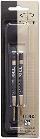 Parker Jotter Originals Gel Pen Refills | Smooth Black Gel Ink Refills | Medium Tip (0.7mm) | 2 ...