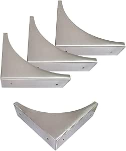 Amazon.com : 4PCS Table Corner Protectors, Corner Guard, Brushed Silver ...