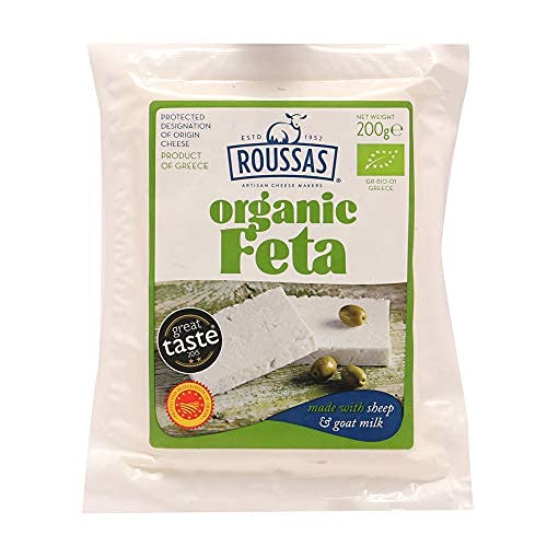 Roussas Organic Cheese - Feta, 200g : Amazon.in: Grocery & Gourmet Foods