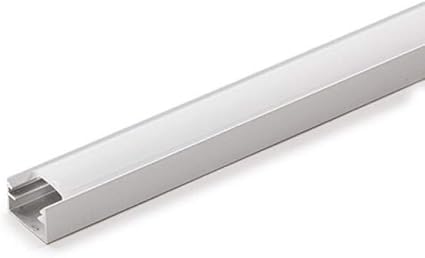 Aluminium Profile for LED Strip Opal Diffuser 1M WR-1409 x 1M ...