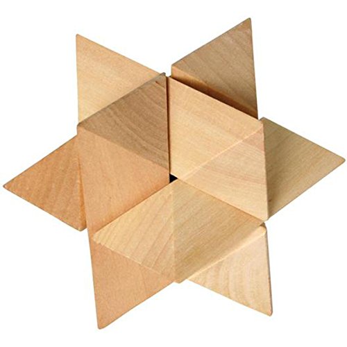 Funrally Wooden Star Puzzle (6 Pieces) : Amazon.in: Toys & Games