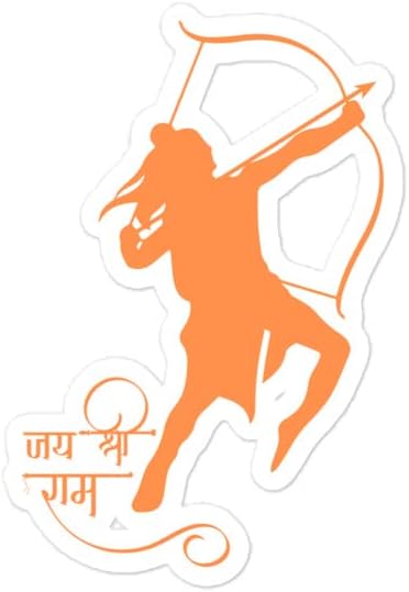 Amazon.com: A JERSEY STORE Jai Shree shri ram Stickers : A JERSEY STORE ...