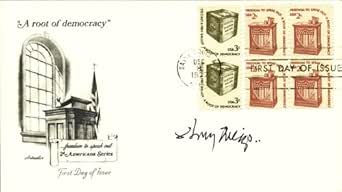 Amazon.com: Henry Meigs II - First Day Cover Signed : Collectibles ...