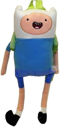 Amazon.com: Adventure Time 17 Plush Backpack: Finn by Adventure Time ...