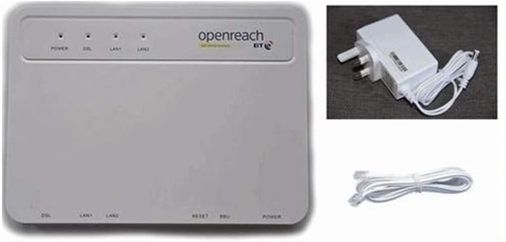 BT OPENREACH Modem (Fibre Optic) for BT Infinity, Sky Fibre, TalkTalk ...
