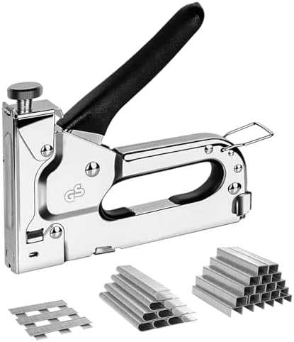 Suraxit Gun Stapler 3 in 1 Shooting Nailer Gun Tacker with 600 Staples ...