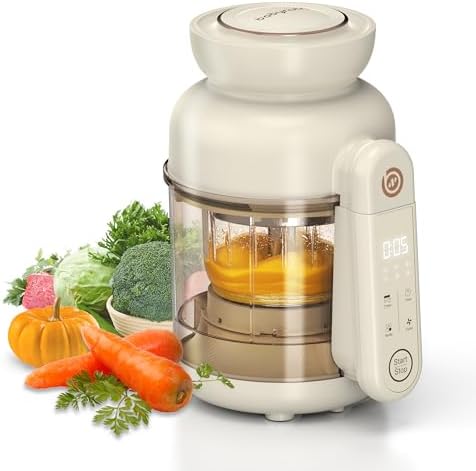 Amazon.com : BEABA [Baby][cook] Solo 4 in 1 Baby Food Maker, Processor ...