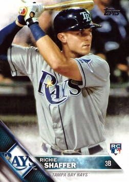Amazon.com: 2016 Topps Baseball #3 Richie Shaffer Rookie Card ...