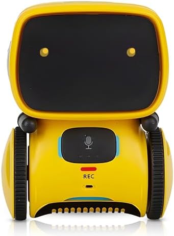 SHAHNARO Kids Smart Talking Robot Toy – Yellow Interactive Voice ...