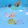 Amazon.com : Exasinine 60 Pcs Cute Mini Fish Resin Miniature ...