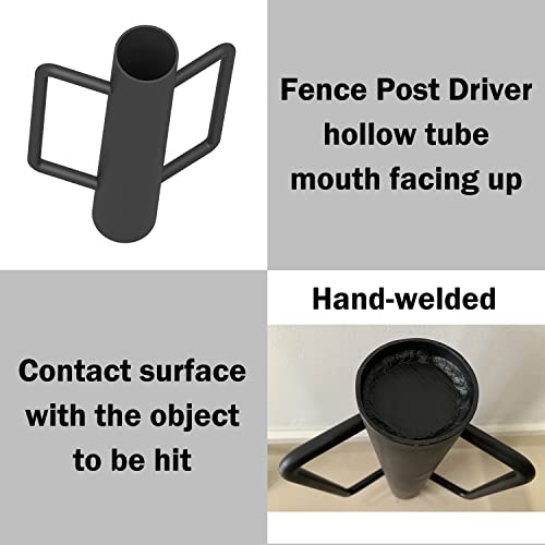 Snapklik.com : 12LB Fence Post Driver/Rammer, Heavy Duty Hand Metal ...