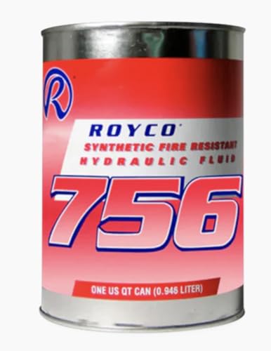 Amazon.co.jp: Royco - 756 Hydraulic Fluid, Mil-PRF-5606H - 1 Quart : 産業 ...