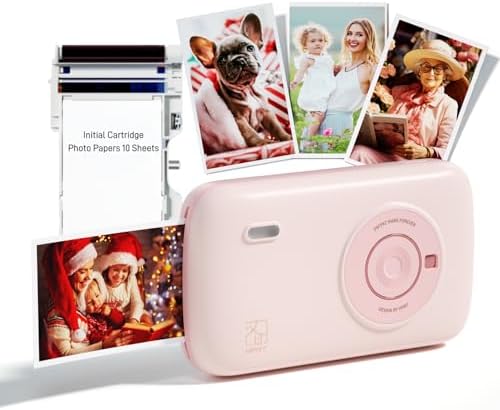 Amazon.com: HPRT Mini Photo Printer for iPhone, Smartphone, Portable ...