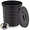 Memorywuu Perforated Sump Basin with Lid Sump Pump Basin Perforated ...
