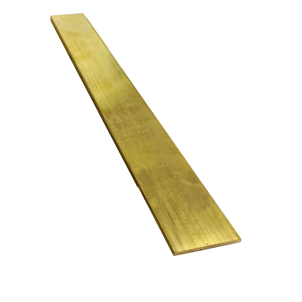 AcbbMNS H59 Brass Flat Bar Strip Solid Metal Plate Sheet Panel 3mm ...