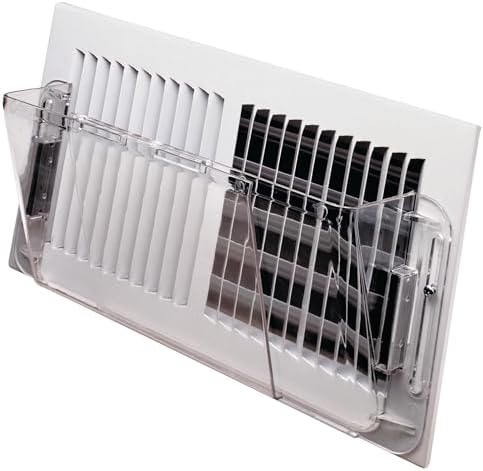Adjustable Air Vent Deflector for AC,Ceiling, Wall, Floor, 9” to 14 ...