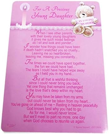 In Loving Memory Of A Special Daughter Memorial Graveside Funeral Poem ...