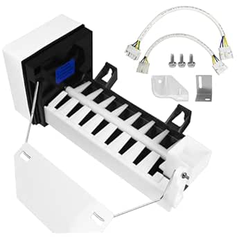Amazon.com: Bghdas Upgraded WPW10300022 Ice Maker Assembly Equipped ...