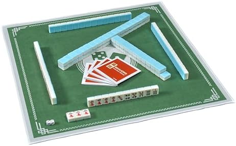 Amazon.com: Aoucomeay Chinese Mahjong Tile Set, Medium Size 1.4 Inches ...